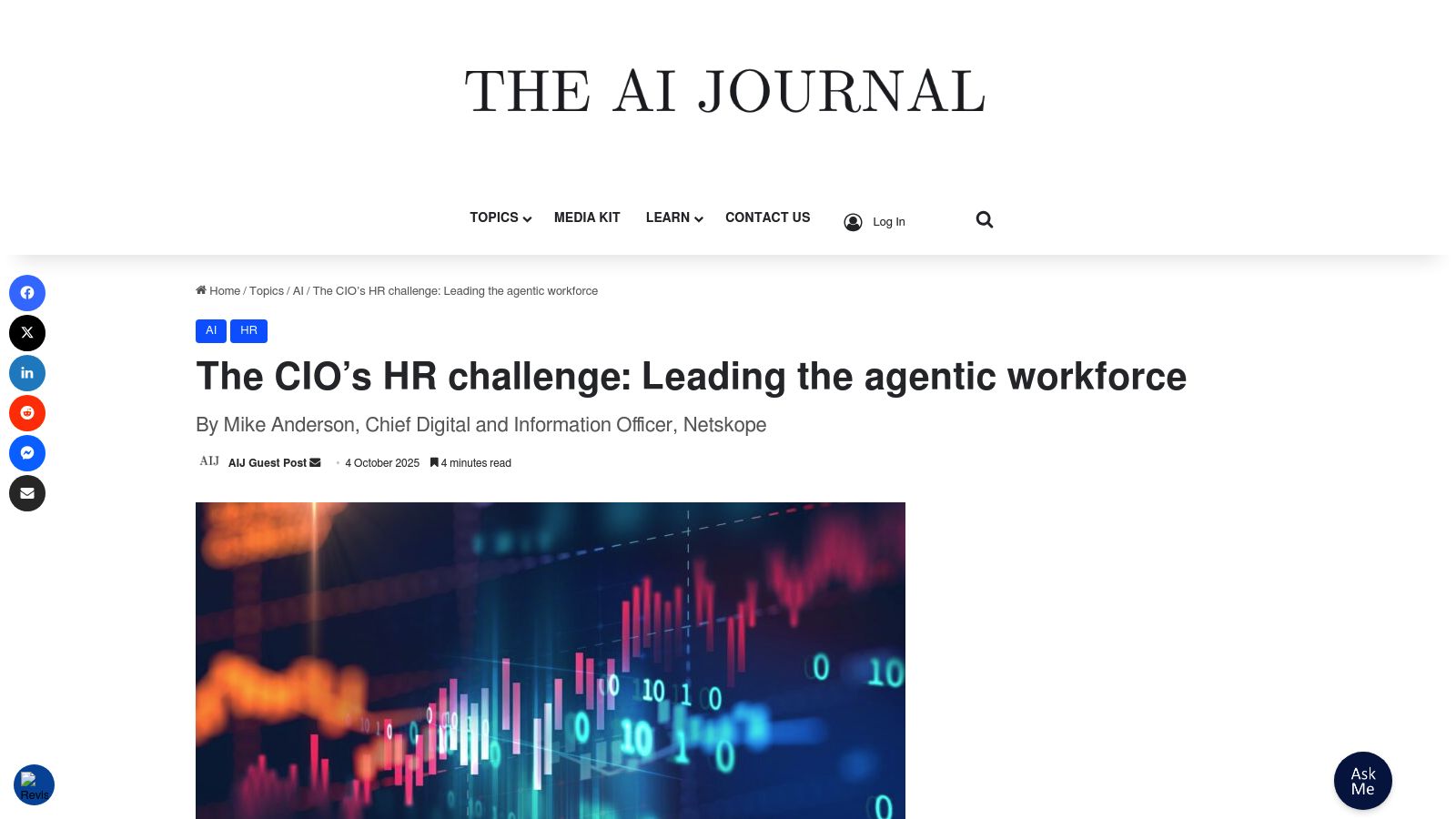 The CIO’s HR Challenge: Leading the Agentic Workforce – Workforce.blog