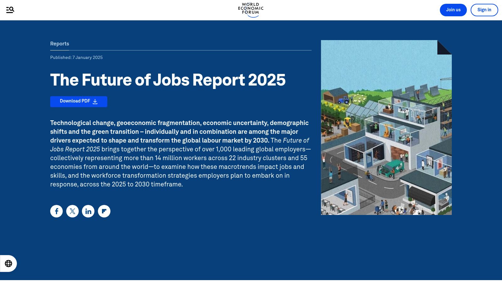 The Future of Jobs Report 2025 – Workforce.blog